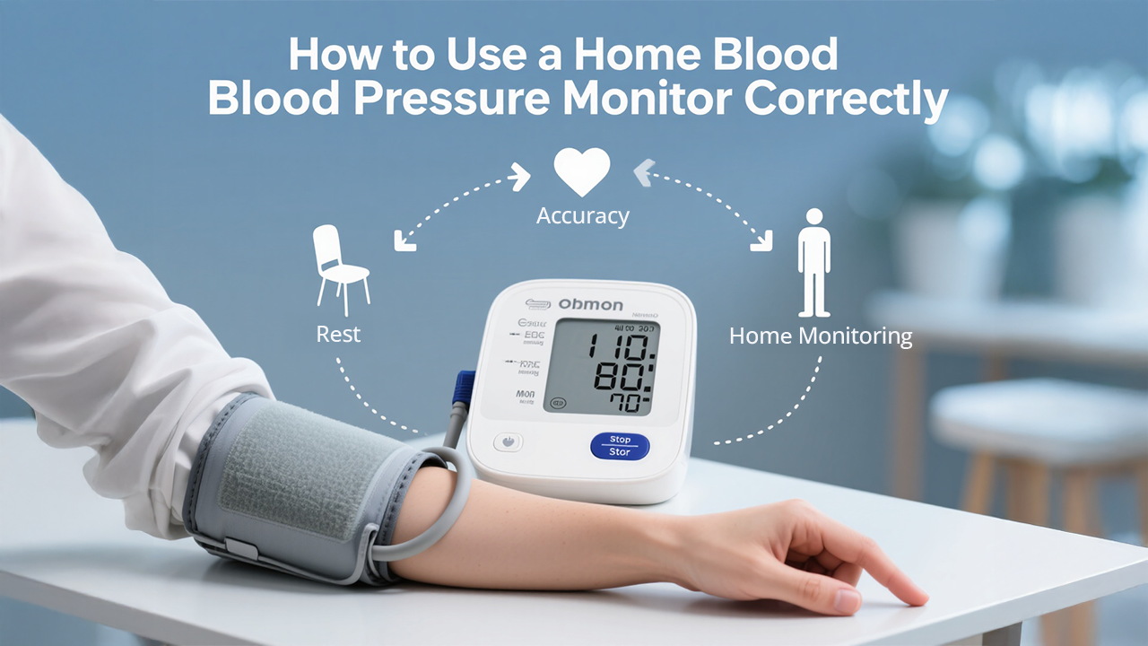 How to Use a Home Blood Pressure Monitor Correctly