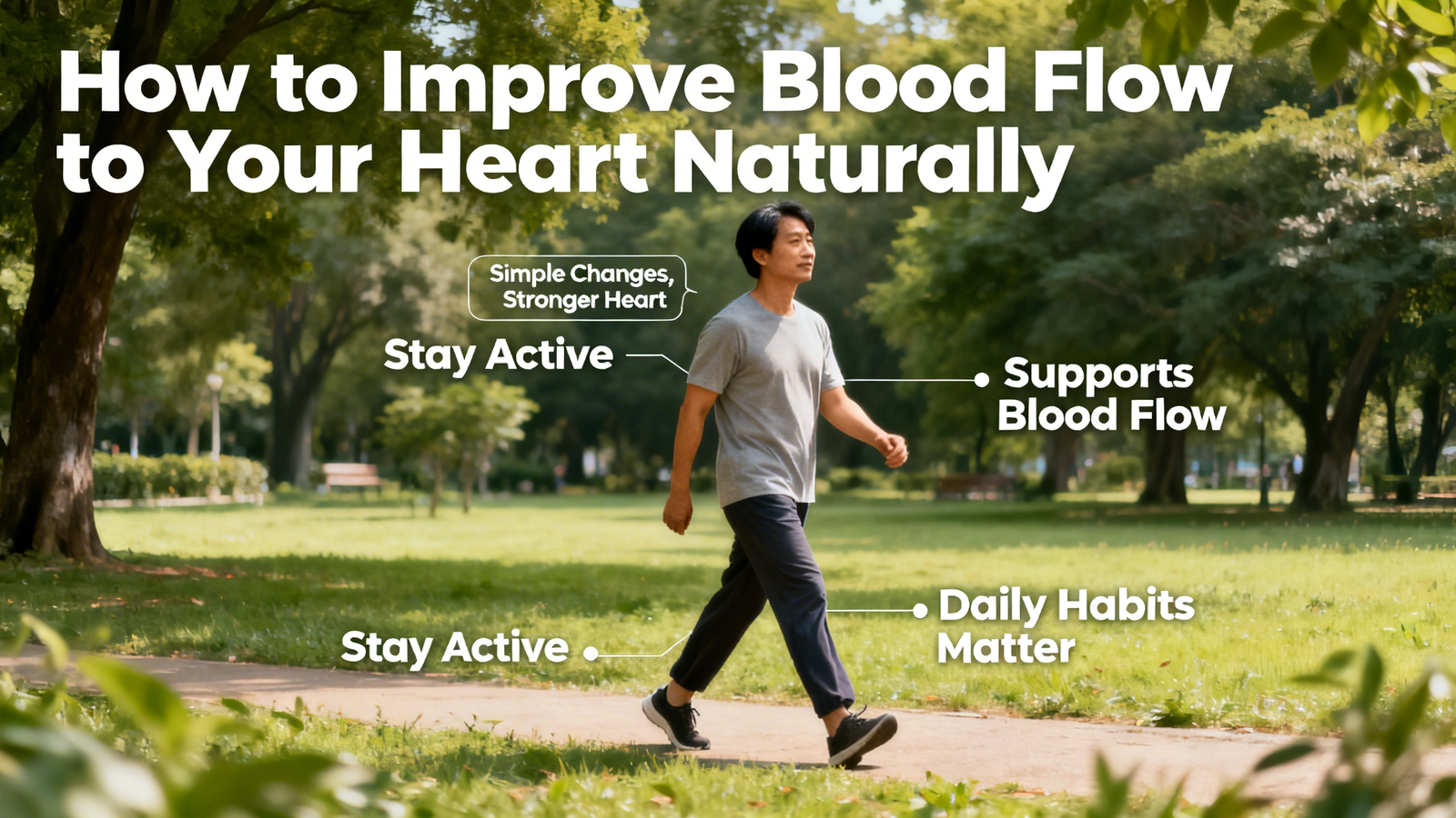 Natural Heart Circulation: Expert Guide to Improve Blood Flow