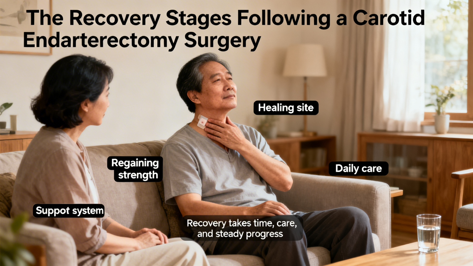 The Recovery Stages Following a Carotid Endarterectomy Surgery